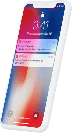 Monitor downloads, revenue, and reviews on the go with Appfigures Mobile